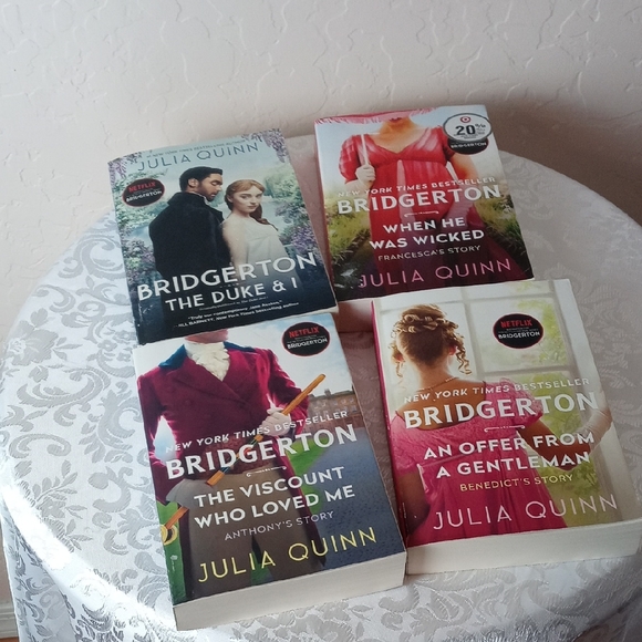Bridgerton | Other | Bridgerton Book Set By Julia Quinn | Poshmark